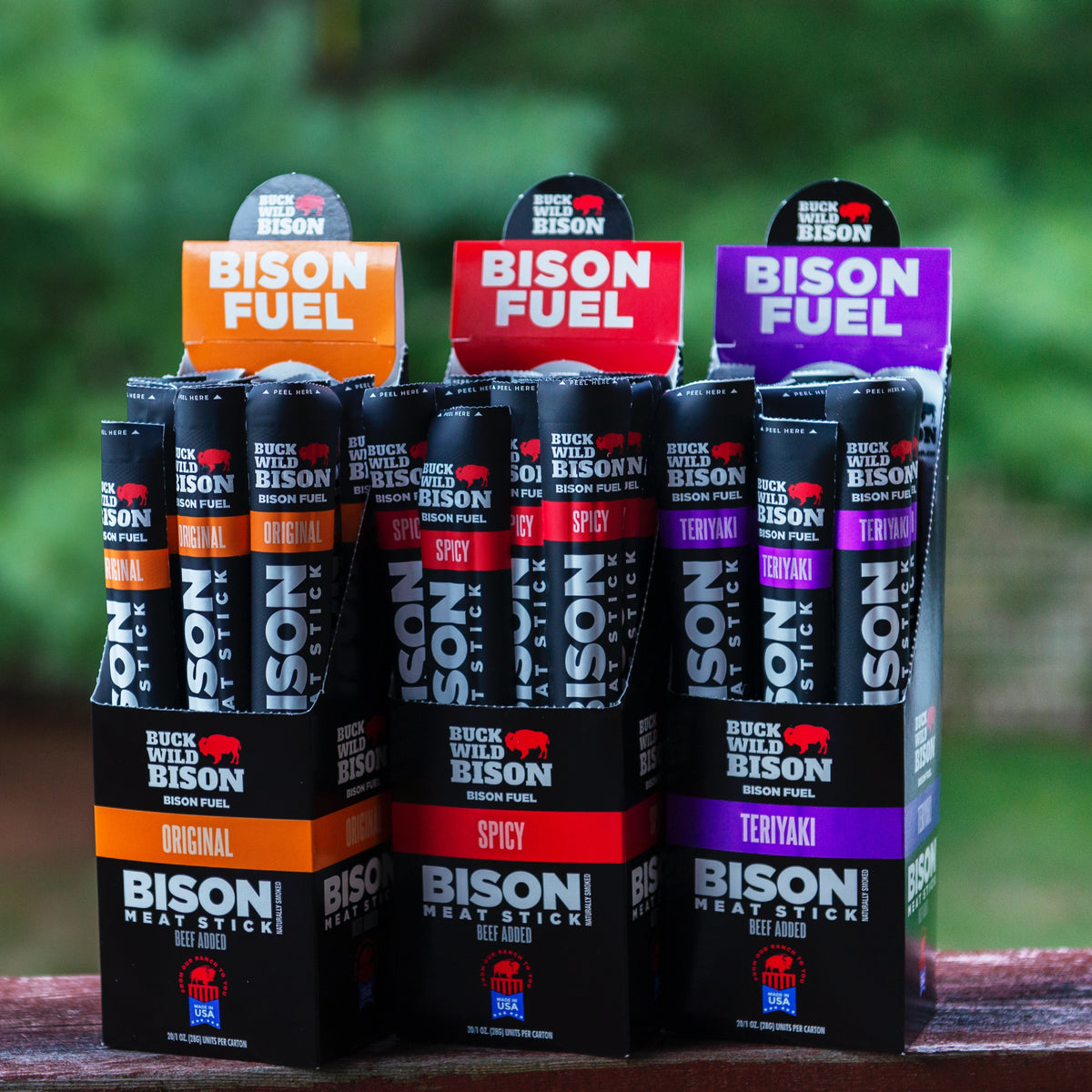 Bison Fuel Meat Sticks | Buck Wild Bison